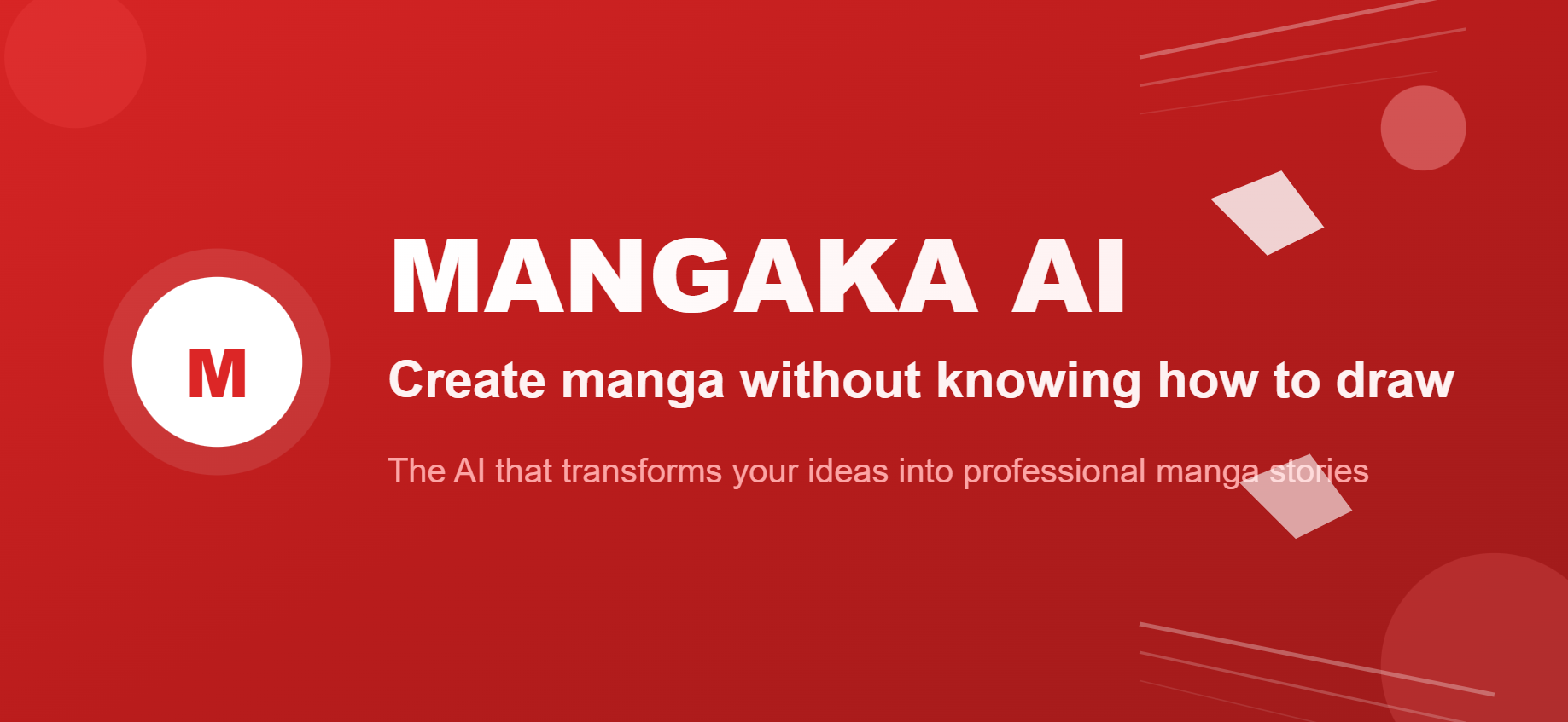 MANGAKA AI - Create manga without knowing how to draw